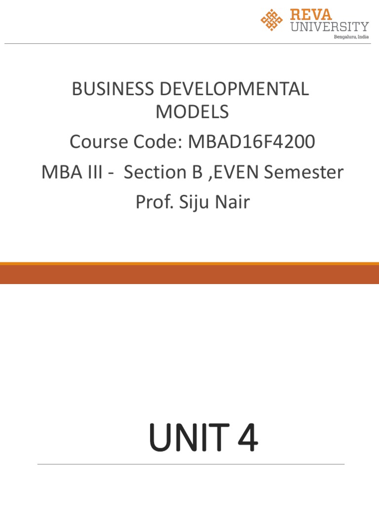 BDM Unit 4 | PDF | Economies | Business
