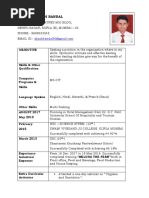Sunil Resume 1 | PDF | Career & Growth
