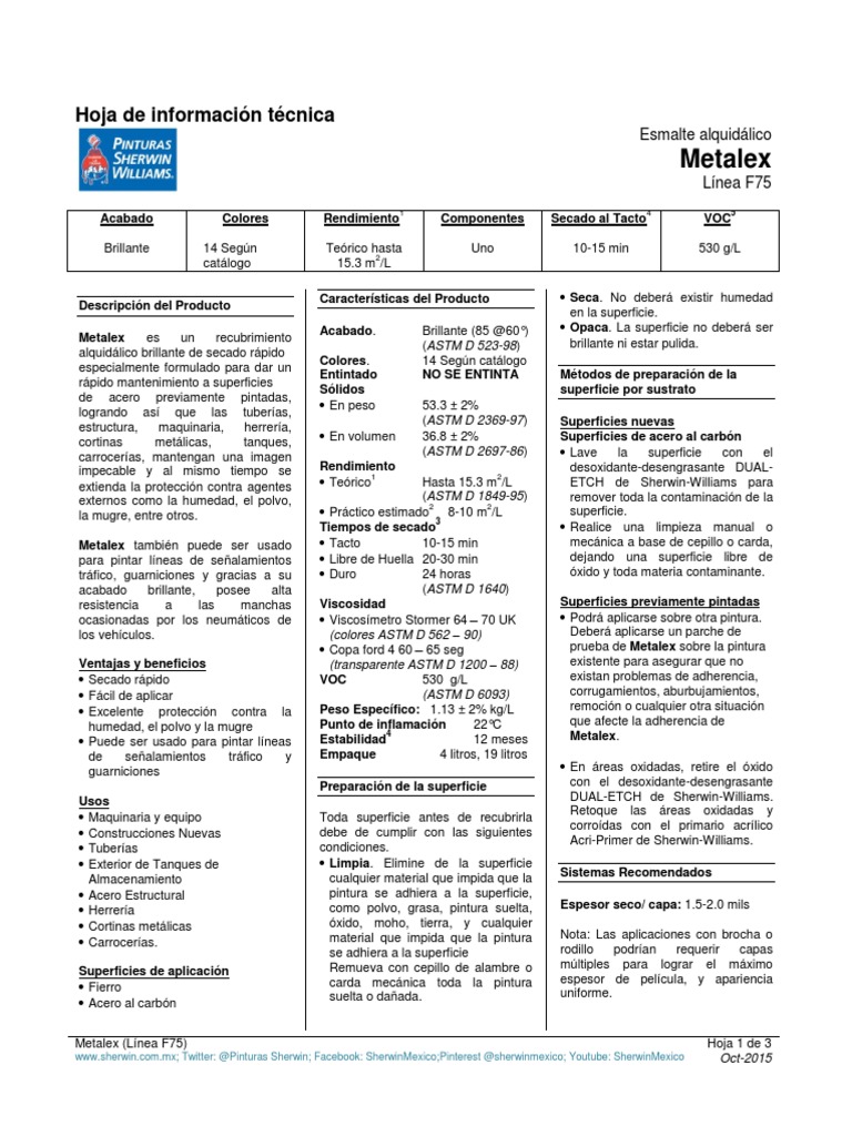 ProMax Metalex F75 | Pintar | Acero | Prueba gratuita de 30 días | Scribd