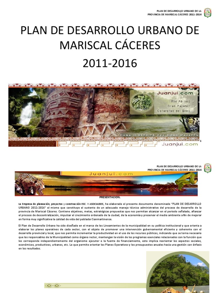 Esquema Pdu Juanjui | PDF | Naturaleza | Business