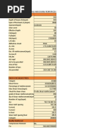 Design of Chajja (Sun Shade) Input:: Limit State Method Confirming To ...