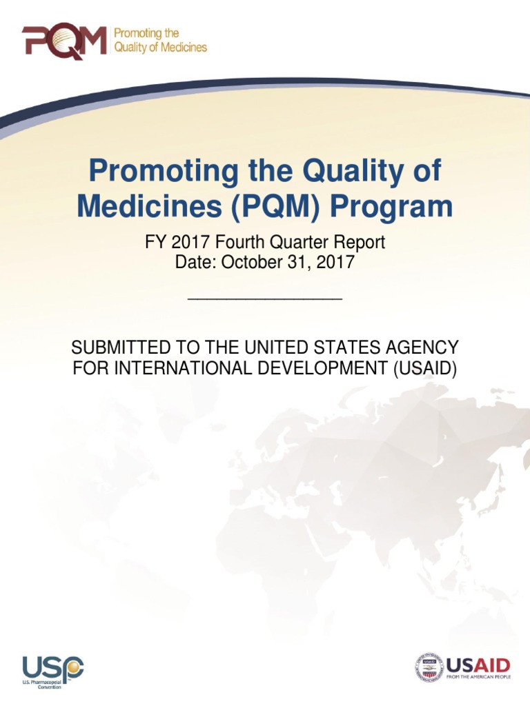PQM Project Report | PDF | Public Health | Quality Assurance