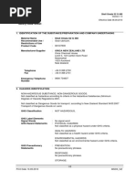 Shell Omala s2 GX 320 Msds | PDF | Toxicity | Dangerous Goods