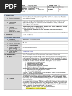 7E Lesson Plan - Chemistry | PDF | Mixture | Homogeneity And Heterogeneity