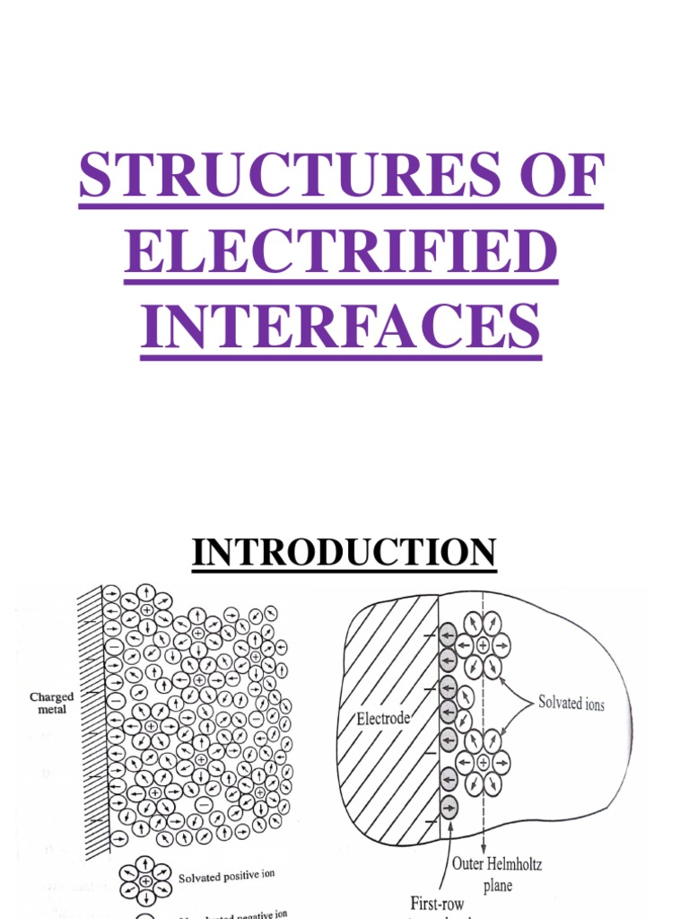 Structures of Electrified | PDF