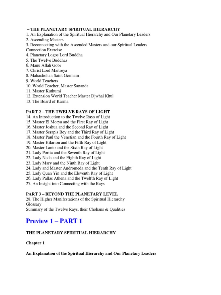 Understanding the Twelve Rays of Light | PDF | Ascended Master ...