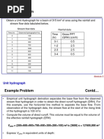 Reservoir / Storage Routing Example 1: Storage Calculation | PDF ...