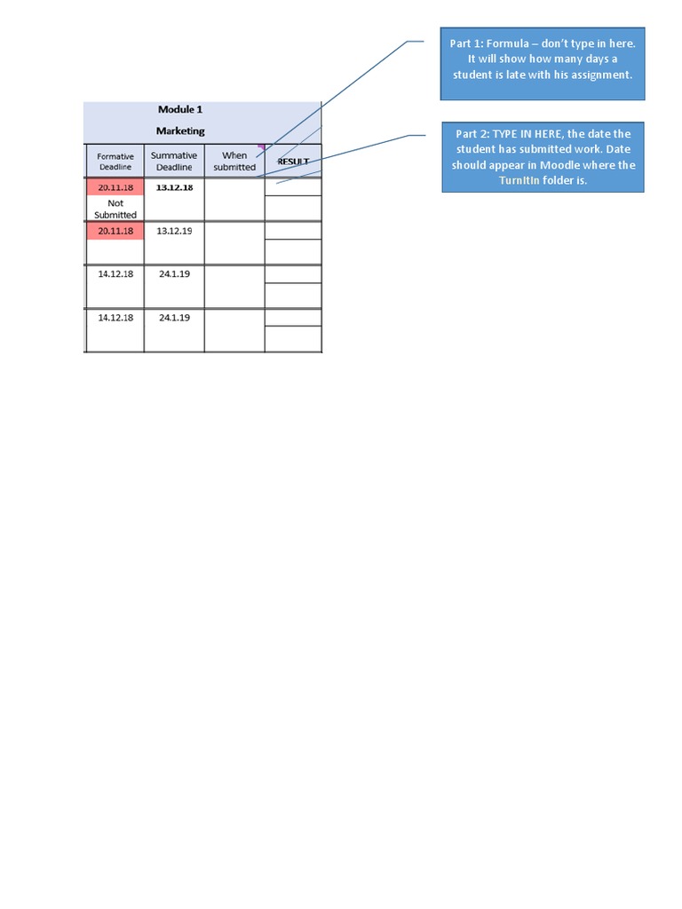 How To Use Tracking Sheet | PDF