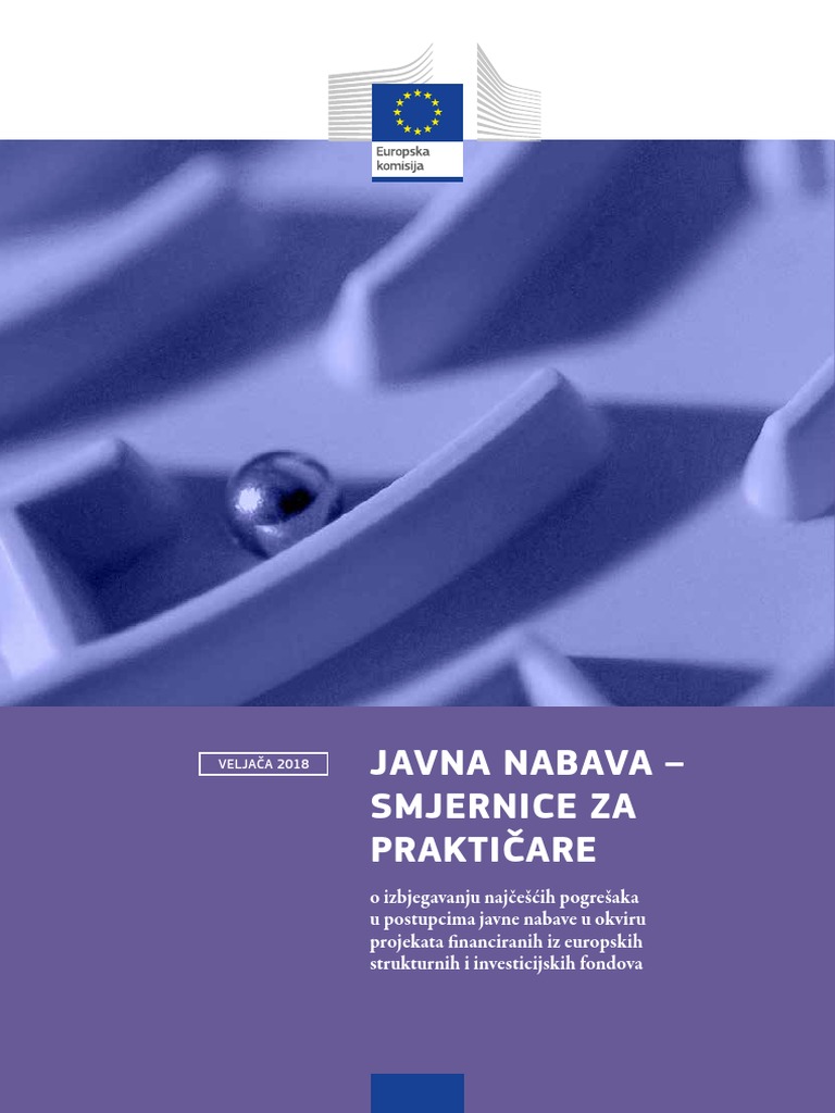 Smjernice Za Praktičare-Javna Nabava | PDF