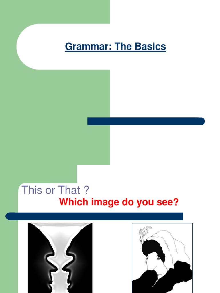 The Basics Grammar | PDF | Verb | Adverb