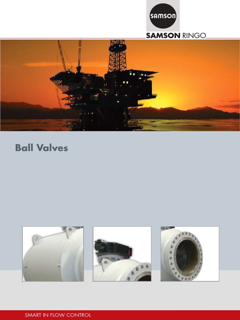 Catalogo Ball Ingles SAMSON RINGO | PDF | Valve | Pipe (Fluid Conveyance)