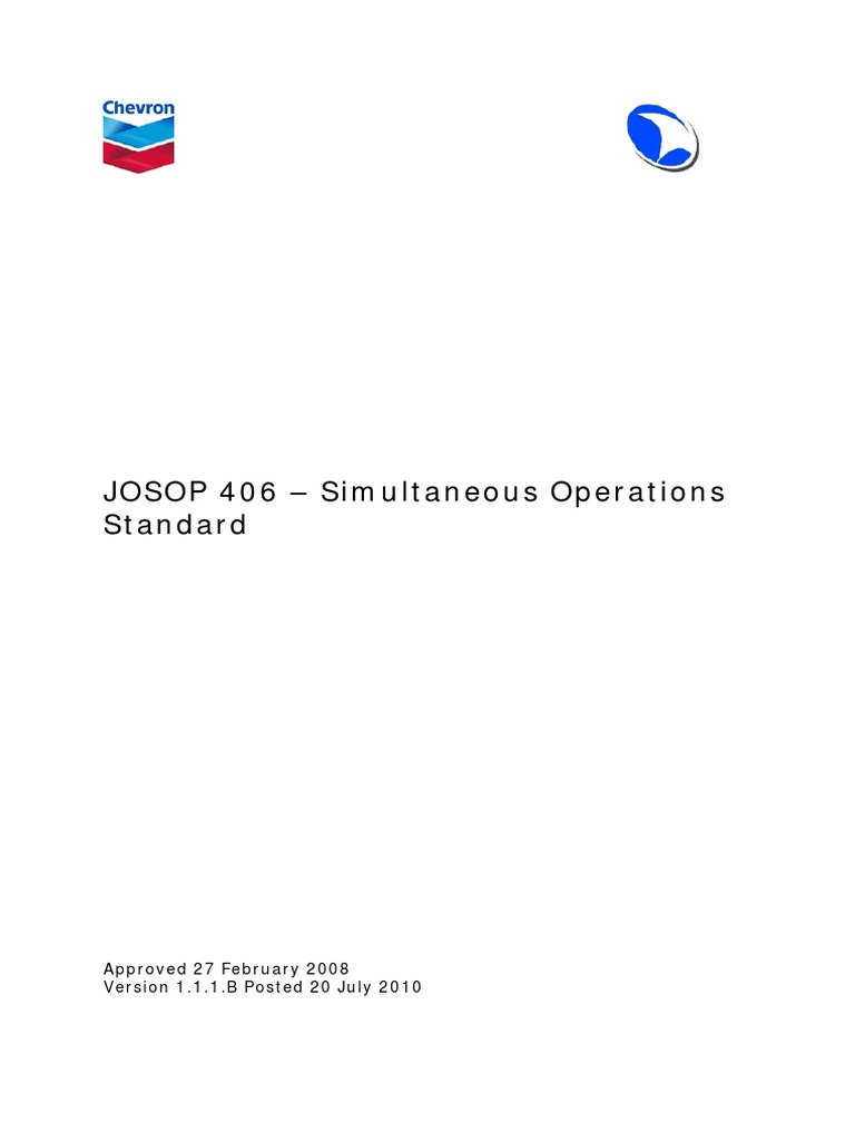 Simultaneous Operations | PDF | Hazards | Drilling Rig