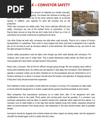 OSHA Conveyor Standards | PDF | Safety | Transmission (Mechanics)