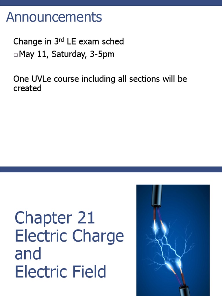 Announcements: Change in 3 Le Exam Sched May 11, Saturday, 3-5Pm One ...