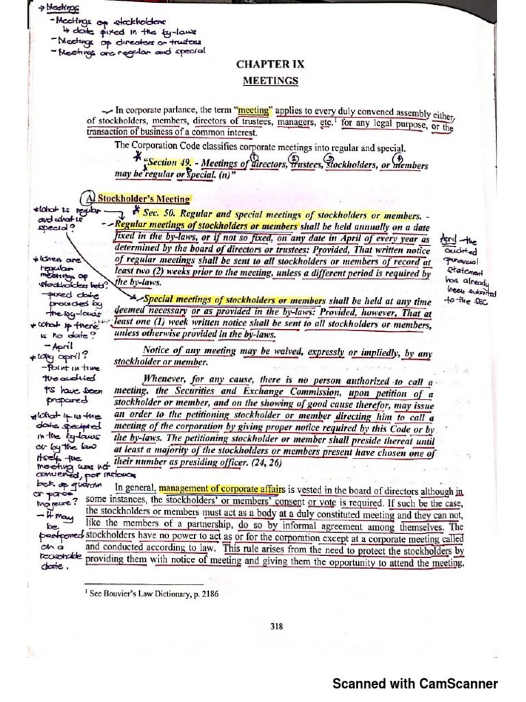 Chap9 Meetings | PDF