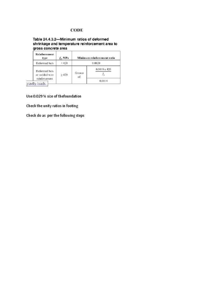 Foundation Size and Footing Ratios Guide | PDF