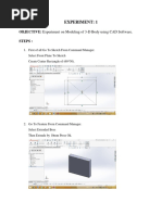 Solidworks Piston | PDF | Geometry