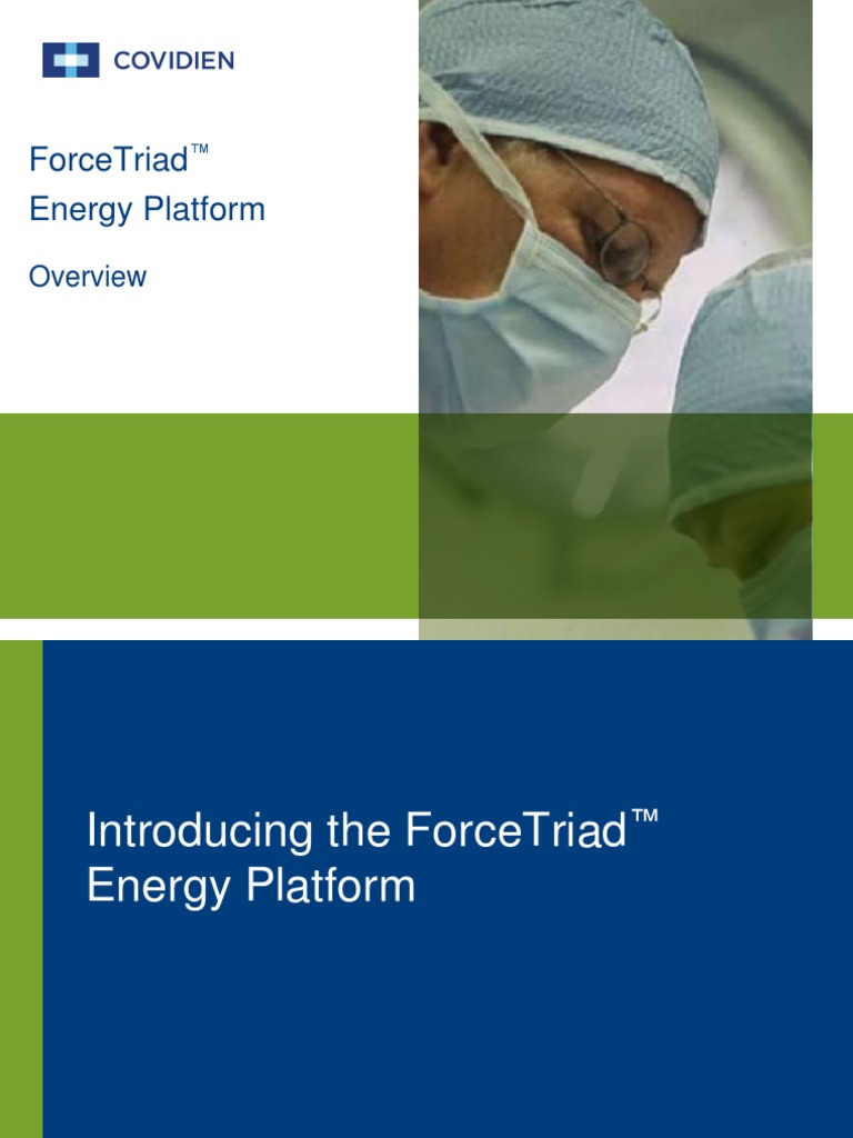 Valleylab Forcetriad Overview | PDF | Computing | Computing And ...