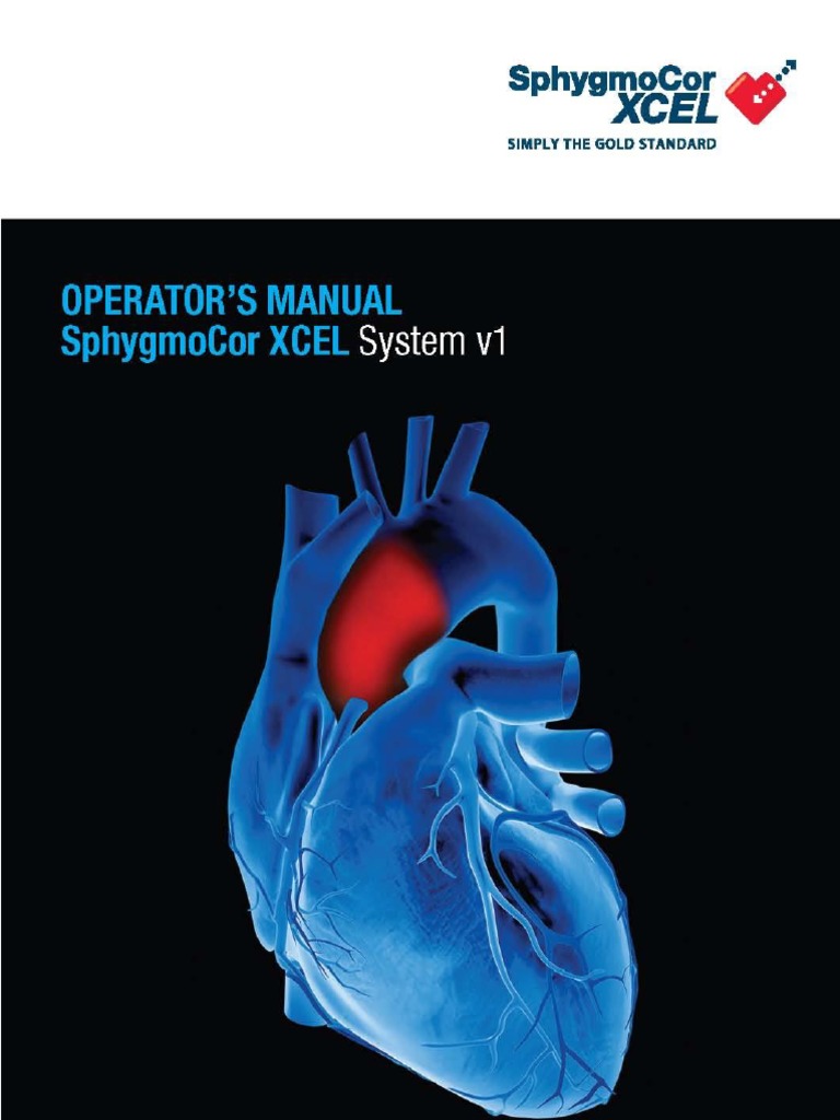 SphygmoCor XCEL V1.3 Operator's Manual V 9.0 PDF | PDF | Pulse | Blood ...