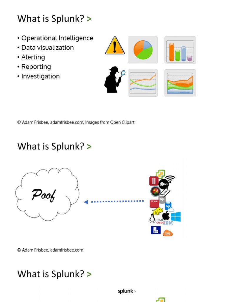 What Is Splunk?: - Operational Intelligence - Data Visualization ...