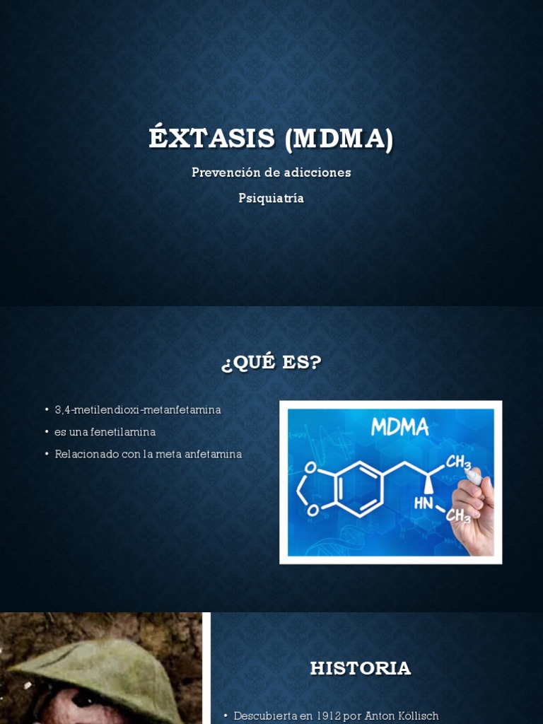 Éxtasis MDMA | PDF | Mdma | Serotonina