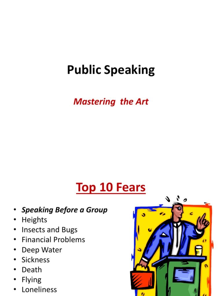 Public Speaking: Mastering The Art | PDF | Public Speaking | Semiotics