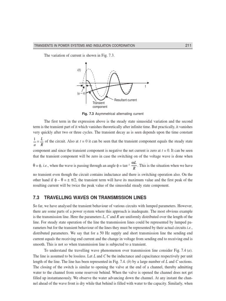 Travelling Waves 1 | PDF | Transmission Line | Electrical Impedance