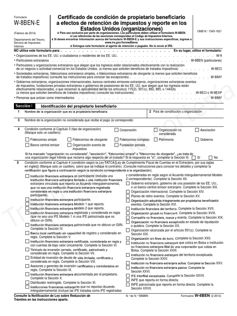 IRS Form W-8BEN-E ≡ Fill Out Printable PDF Forms Online, 46% OFF