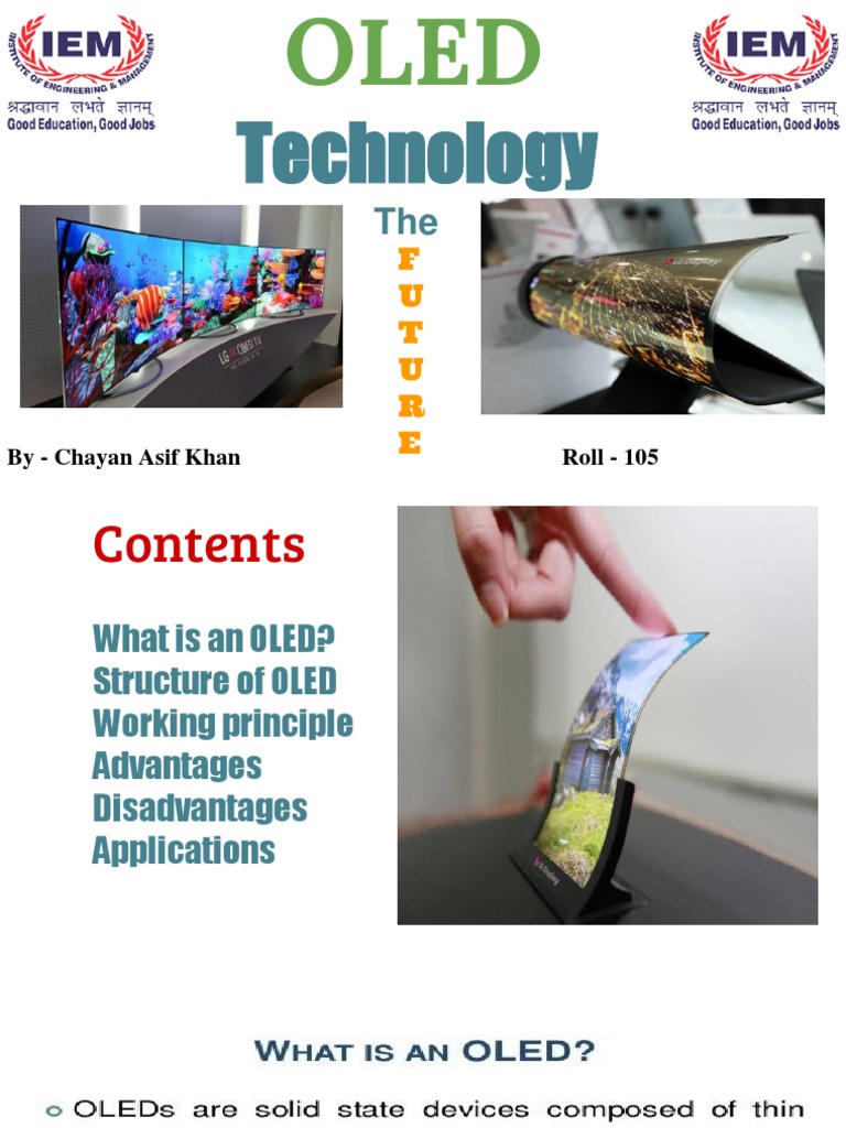 OLED Presentation | PDF