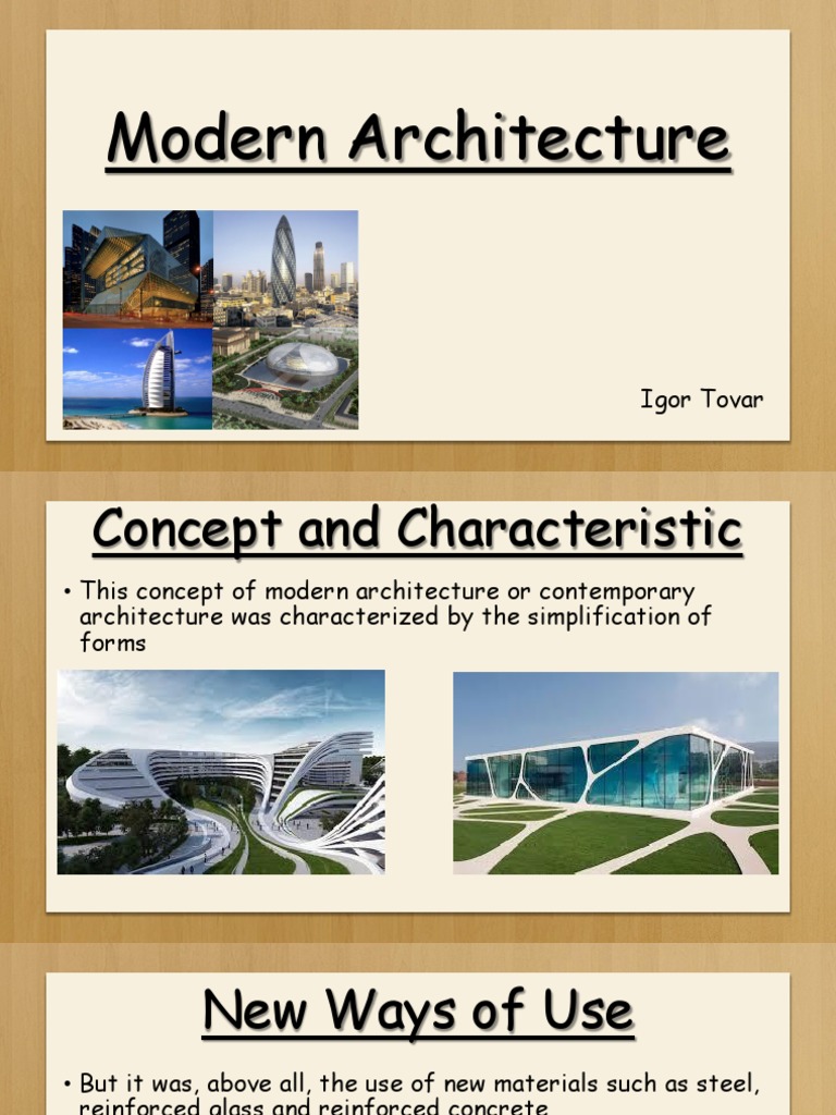 Modern Architecture | PDF