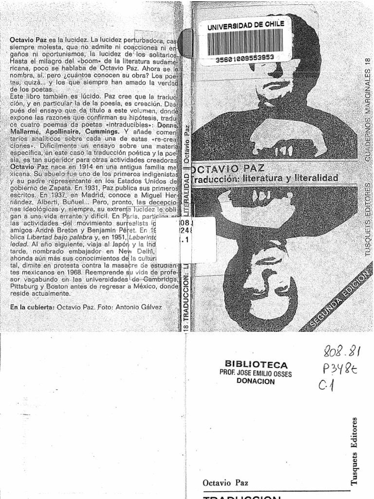 Traduccion Literatura y Literalidad | PDF