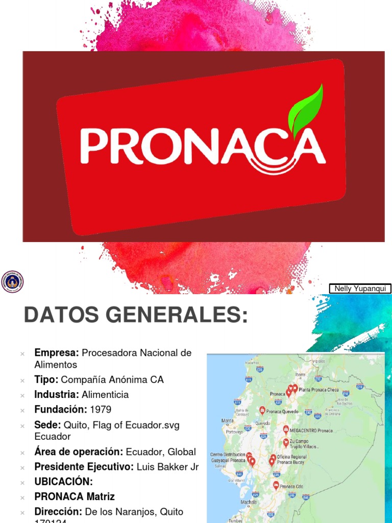 Procesadora Nacional de Alimentos PRONACA | Carne | Calidad (comercial)