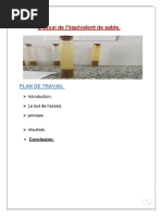 TP Equivalent de Sable | PDF