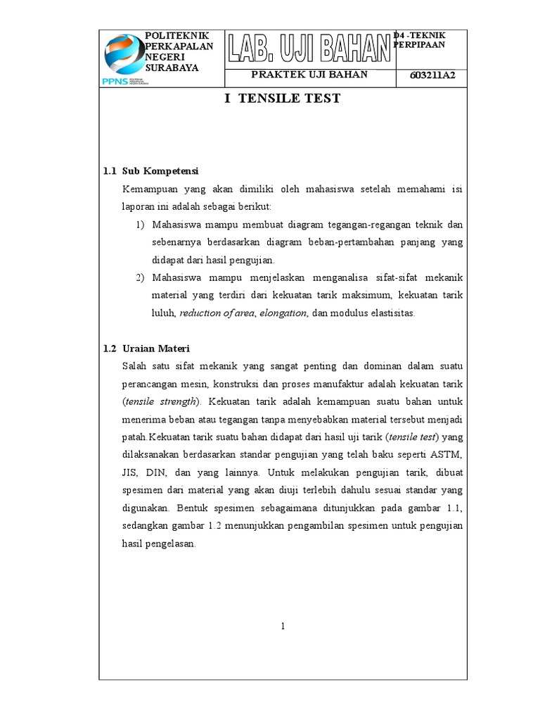 Lapres Tensile Fix CNTH | PDF