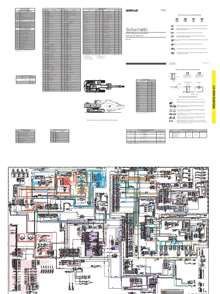 330C Plano Electrico PDF | PDF | Relay | Switch