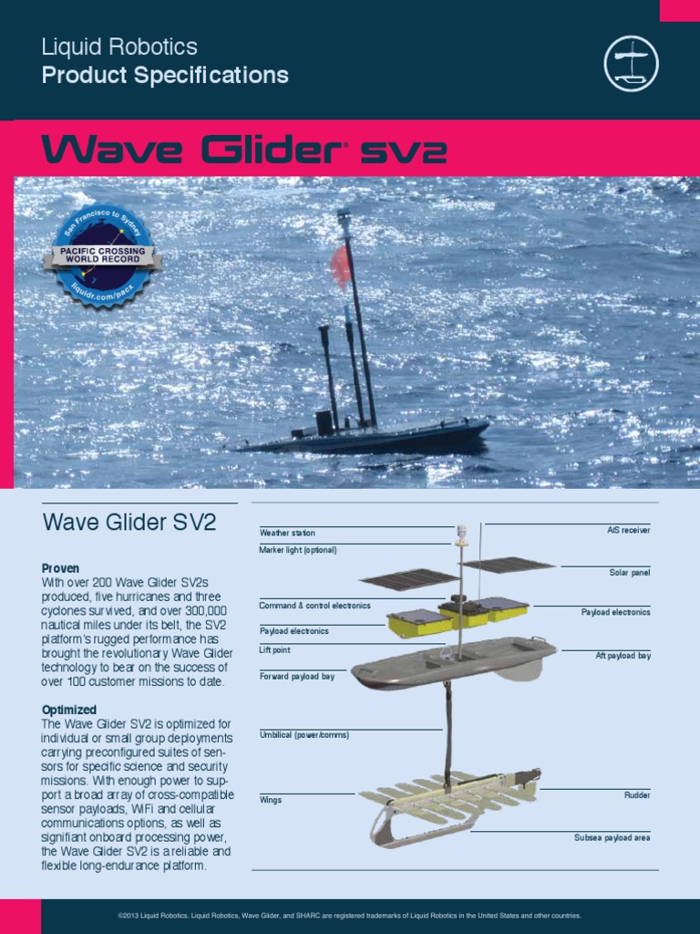 Wave Glider Sv2 | PDF | Nature