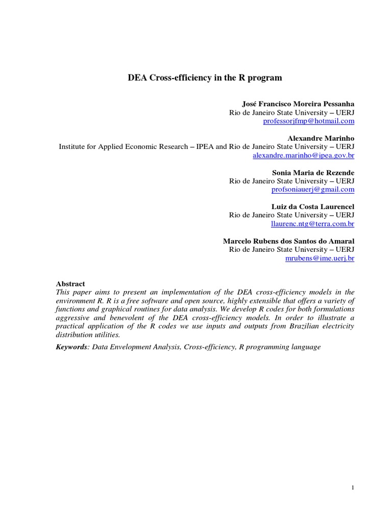DEA - Cross-Efficiency - in - The - R - Program (José Francisco ...