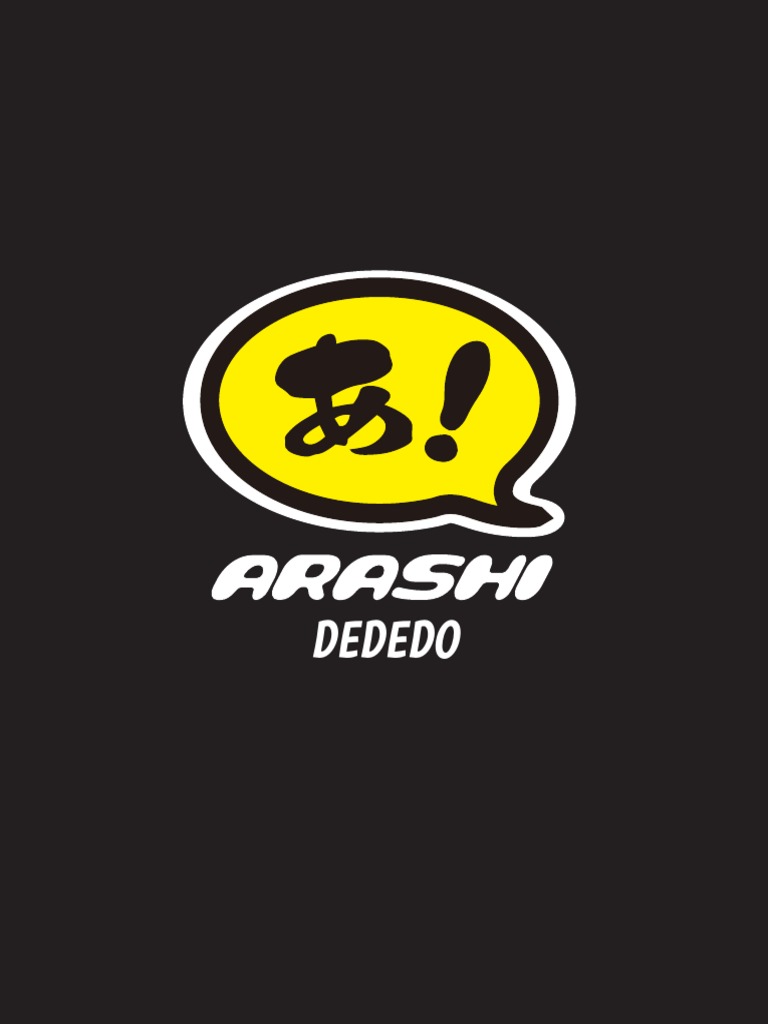 Arashi Dededo Menu | PDF