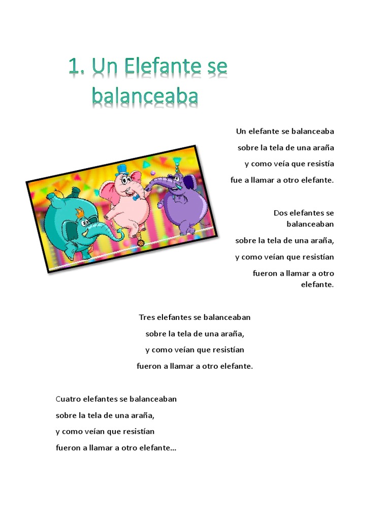 Canciones Populares para Niños | PDF