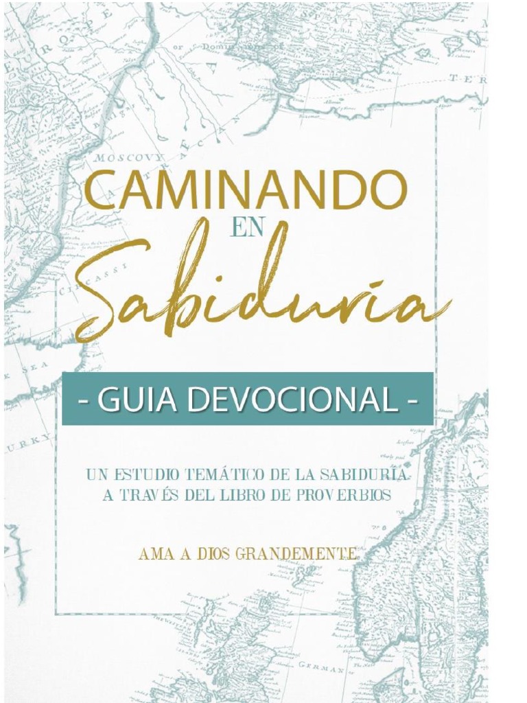 Guia Devocional Caminando en Sabiduria PDF | PDF | Libro de proverbios ...