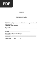 ISO 10006 Checklist For PM | PDF | Quality Management | Project Management