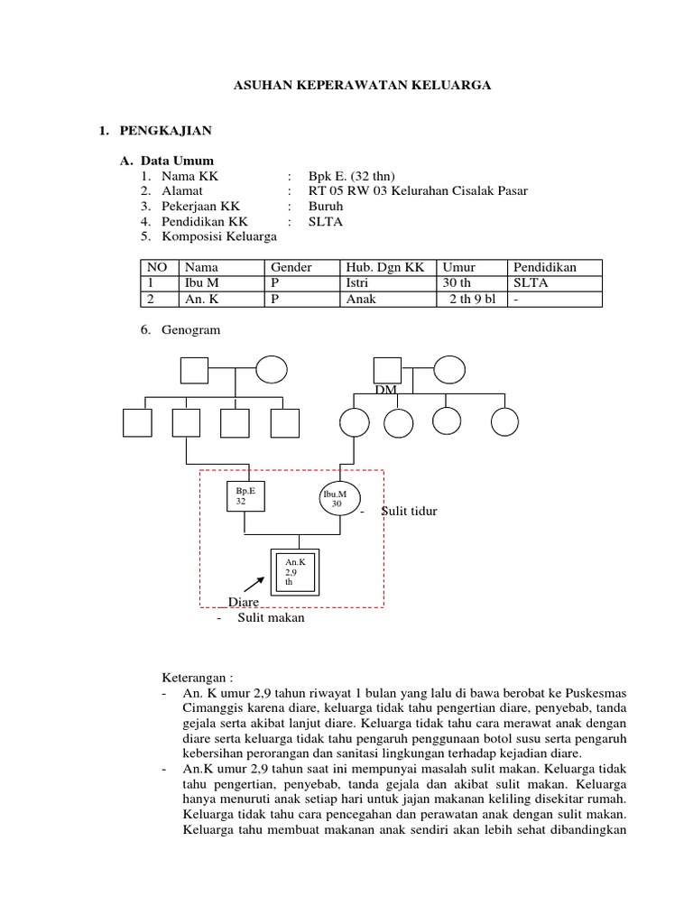 Contoh Askep Keluarga | PDF
