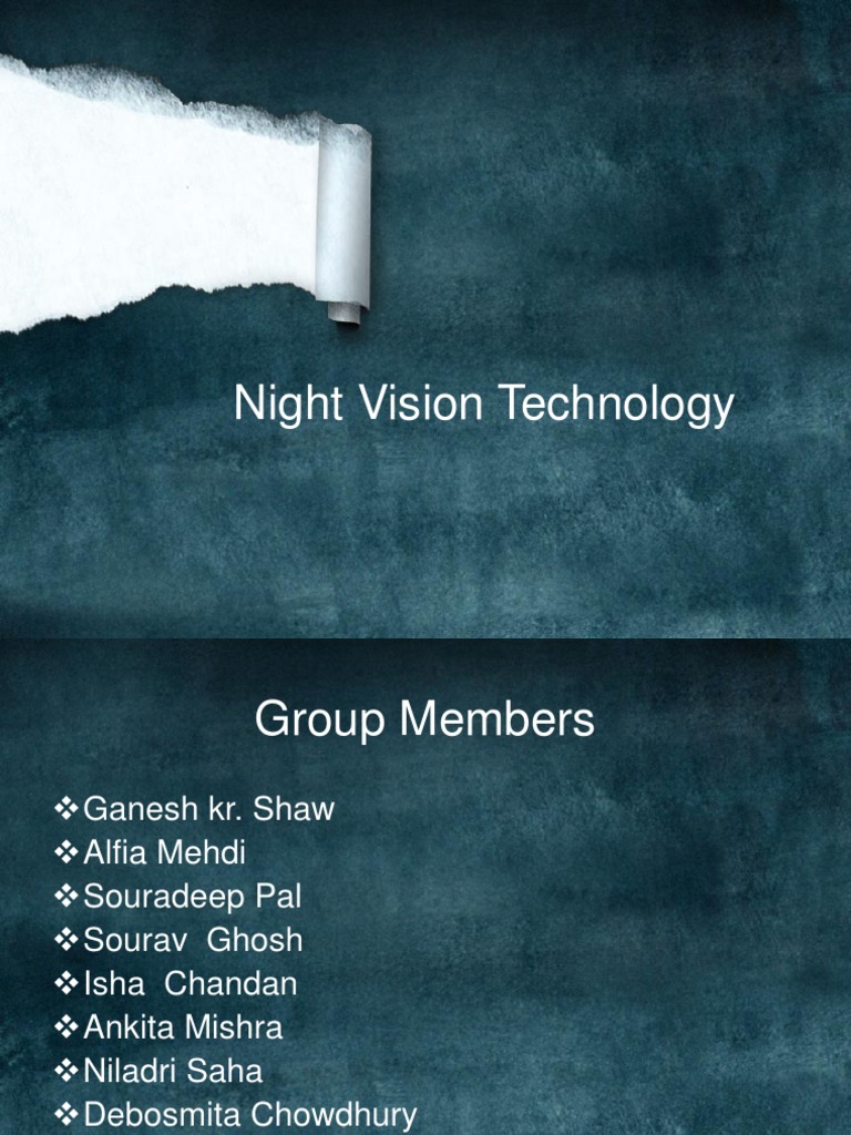 Night Vision Technology Overview | PDF | Optics | Imaging