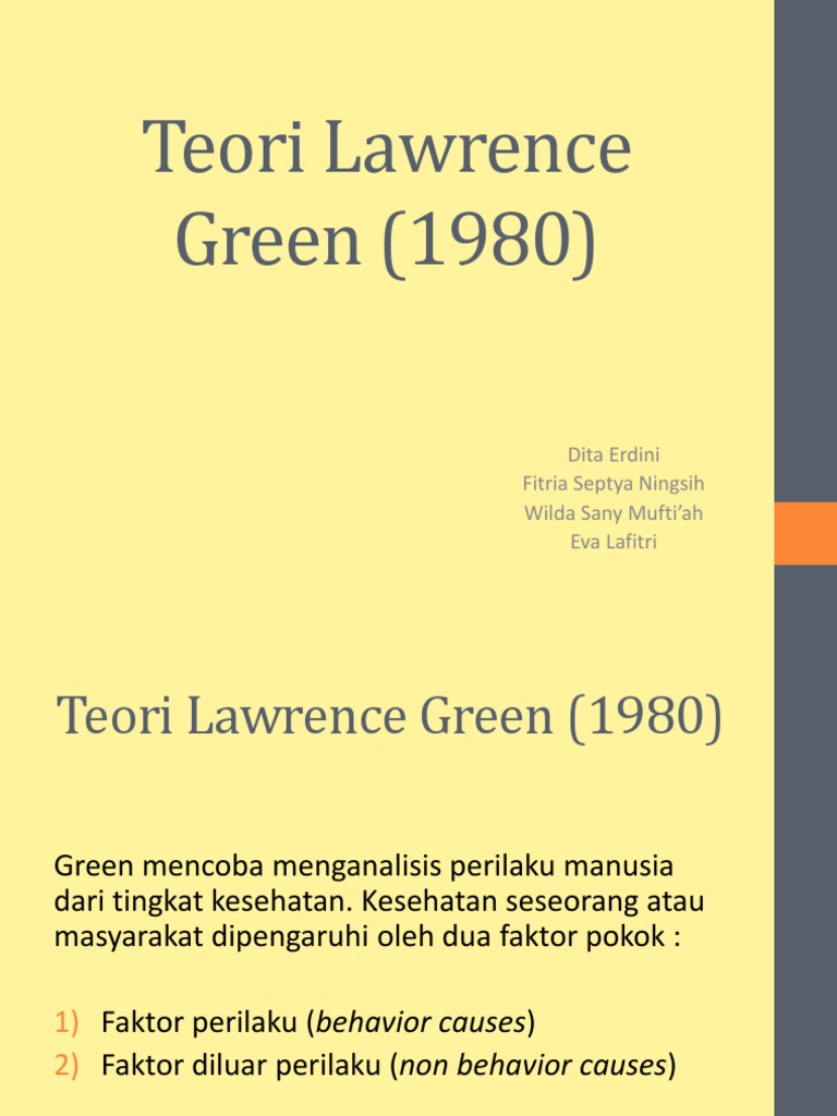 Teori Lawgreen | PDF