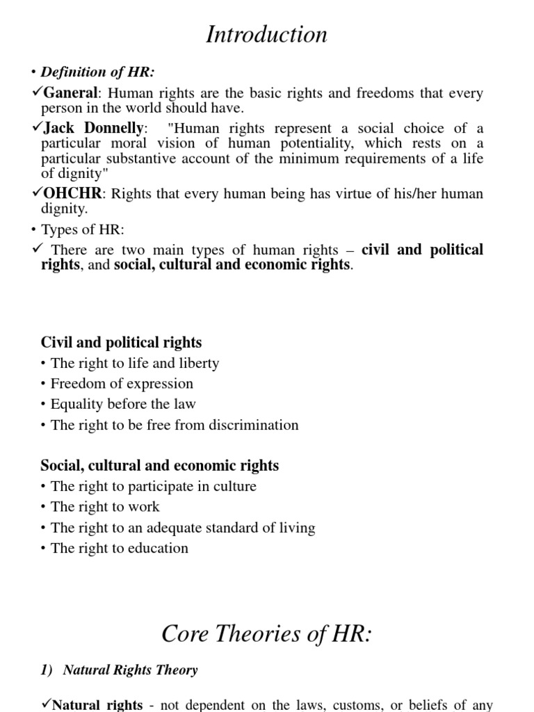 Human Rights at Glance | PDF | Natural And Legal Rights | Human Rights