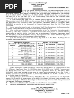 ROPA 2019 Pay Matrix for West Bengal | PDF | Employment | Civil Service