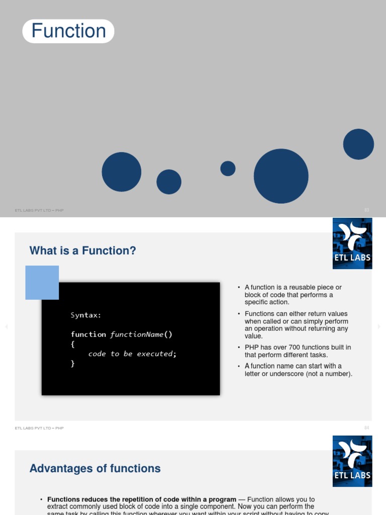 Function Pdf Parameter Computer Programming Subroutine