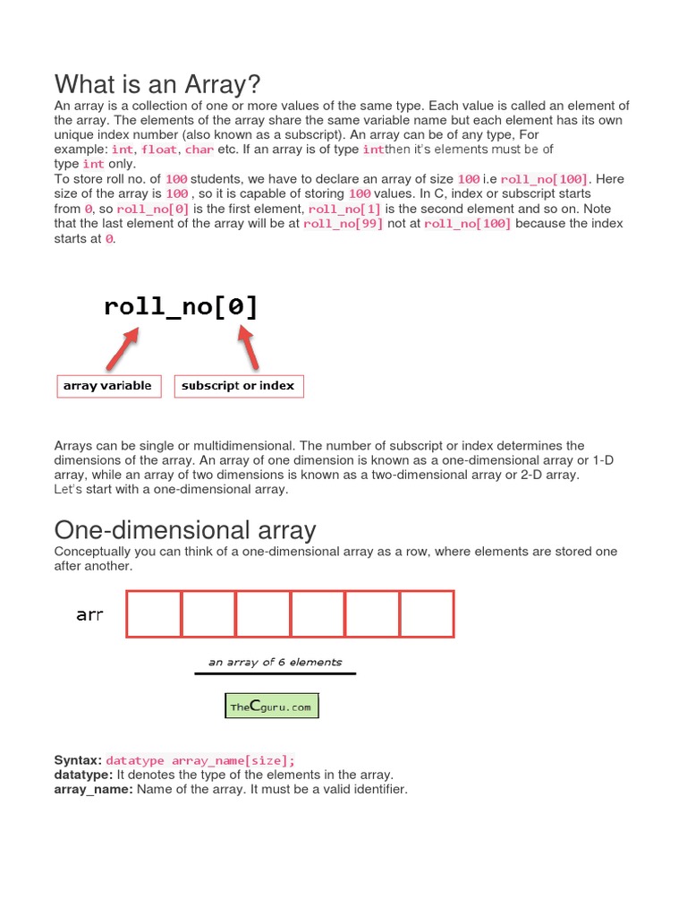 What Is An Array?: Int Float Char Int Int 100 100 Roll - No (100) 100 100 0 Roll - No (0) Roll ...