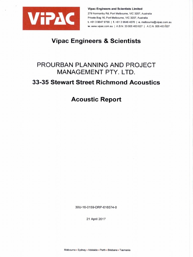 Acoustic Report | Noise | Decibel