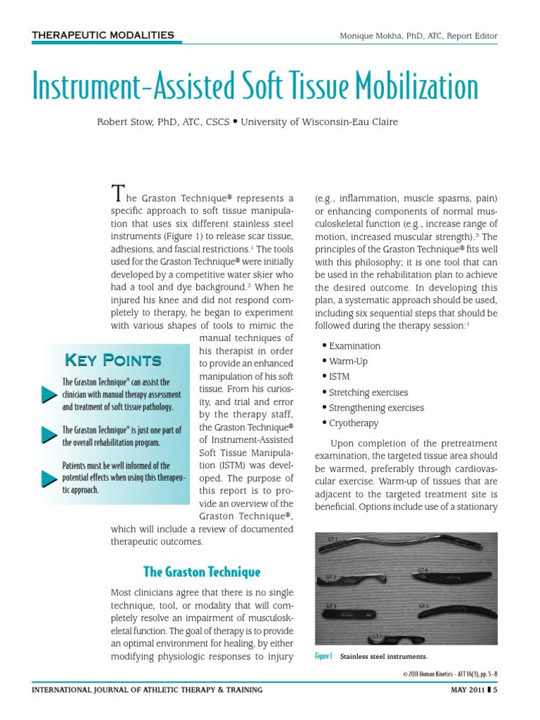 Instrument Assisted Soft Tissue Mobilization | PDF | Physical Therapy ...